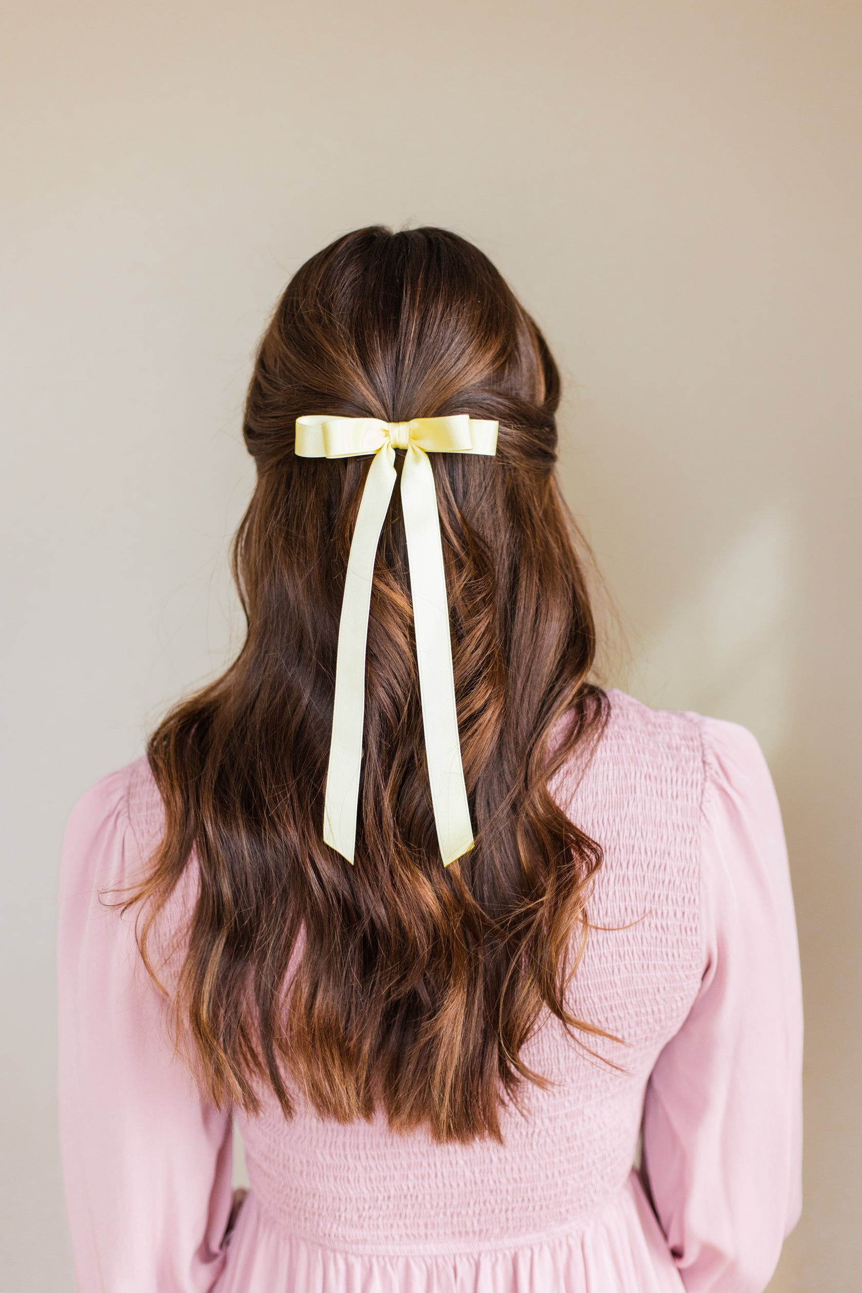 Micro Alice Matte Satin Bow – Grace & Grandeur Bow Company